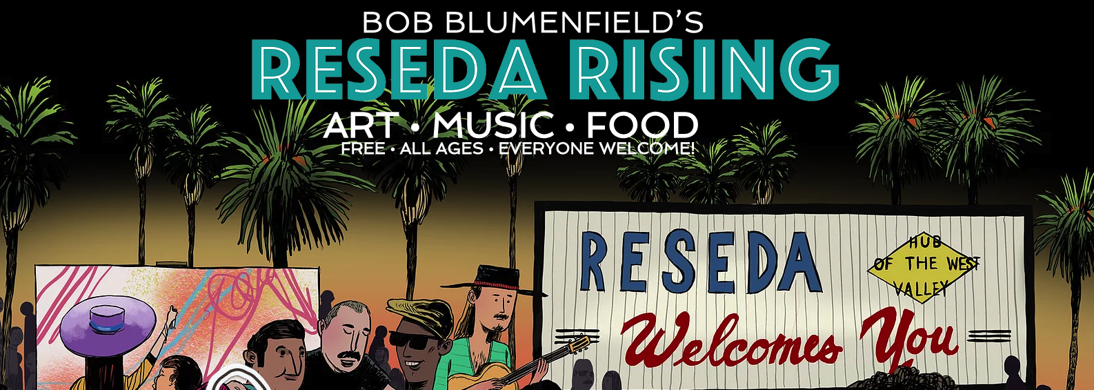 Reseda Rising Art Walk – 4th annual festival – ArtsBeatLA